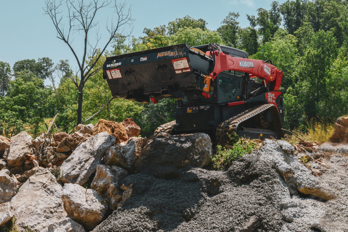 DA170001 - Beaver Valley Supply - Danuser S75 Concrete/Asphalt/Grain ...