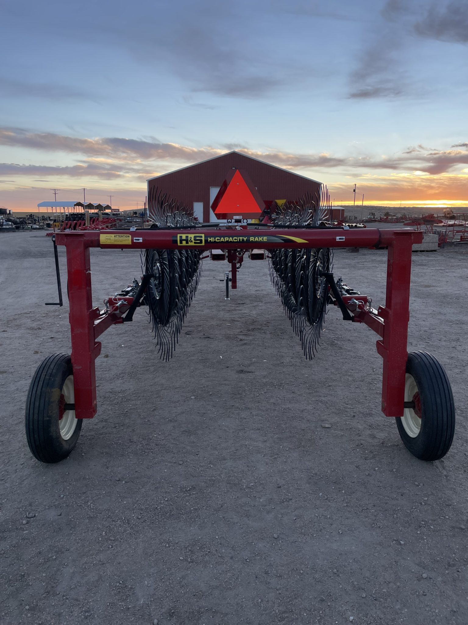 HSHC4112 - Beaver Valley Supply - H&S HC4112 Hi Capacity Bi-Fold Rake ...