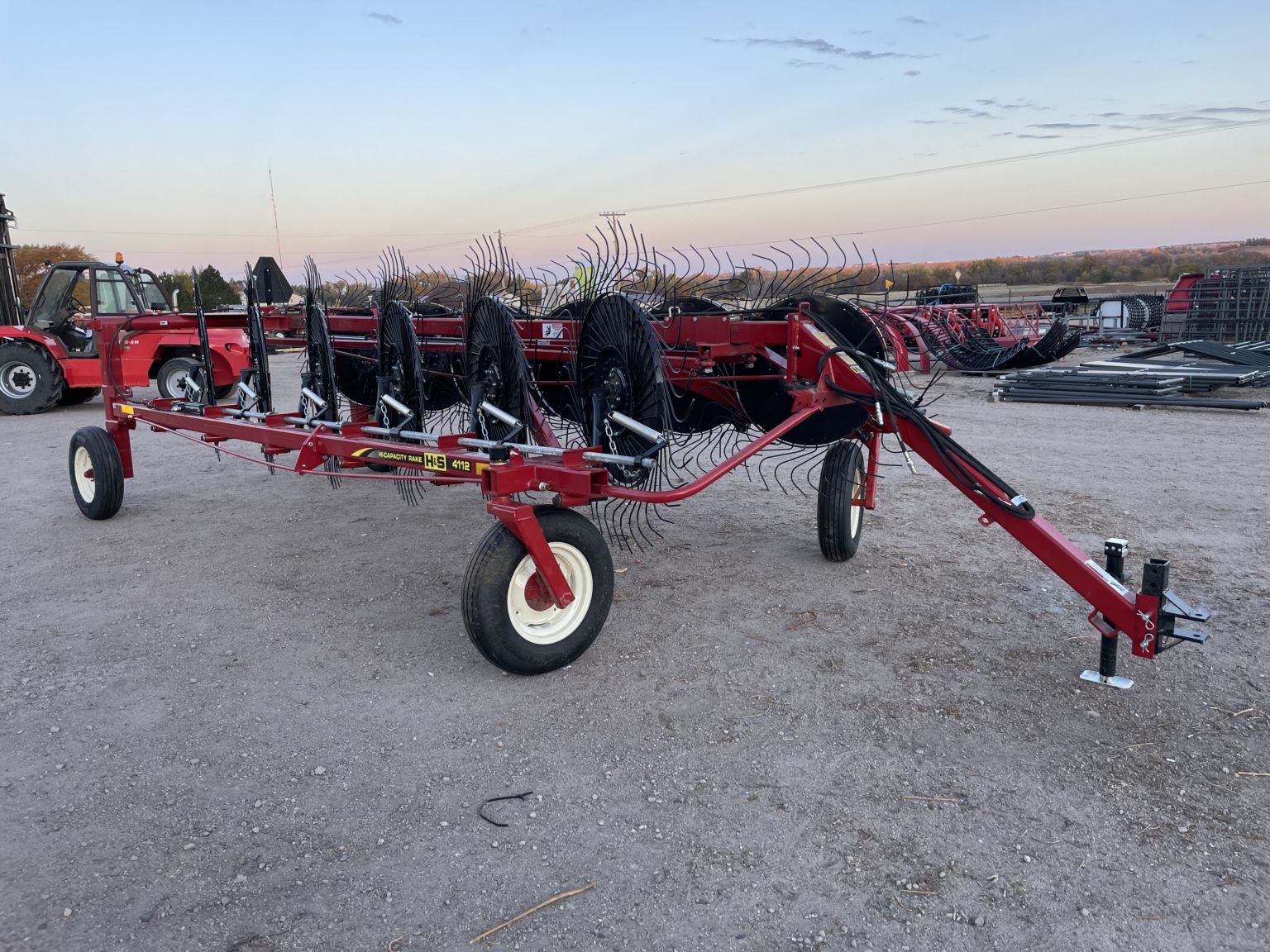 HSHC4112 - Beaver Valley Supply - H&S HC4112 Hi Capacity Bi-Fold Rake ...