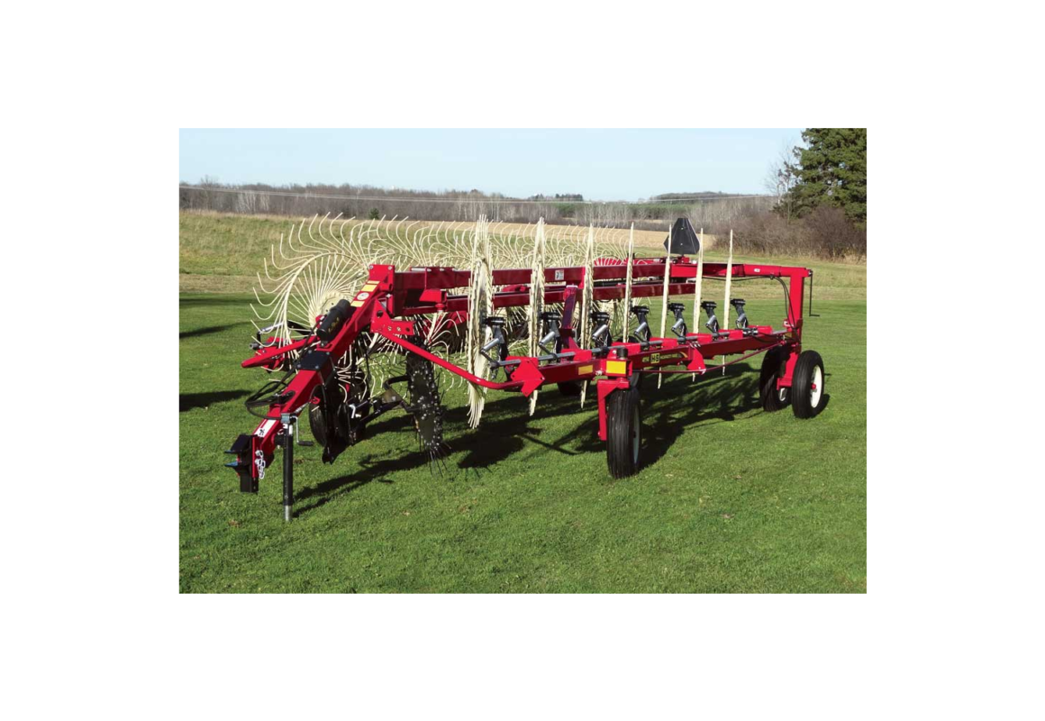 HSHC4114 - Beaver Valley Supply - H&S HC4114 Hi Capacity Bi-Fold Rake ...