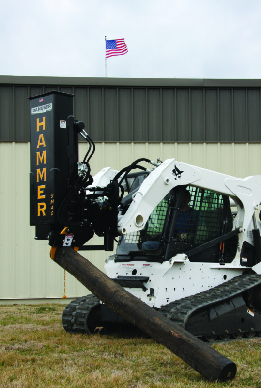 DA21003L - Beaver Valley Supply - Danuser SM40 Hammer | Post Driver ...