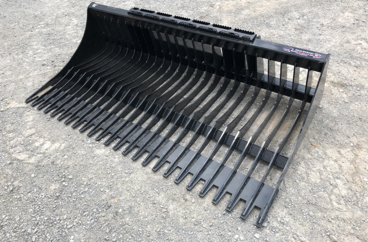 LE33172 - Beaver Valley Supply - 82" Heavy Duty Rock Bucket | Universal ...