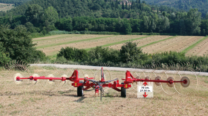 ERRC-8 - Beaver Valley Supply - Enorossi Caddy Rake | 8 Wheel | 15.7 ...