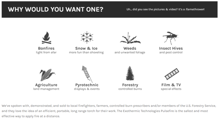 850016429001 - Beaver Valley Supply - Pulsefire LRT FlameThrower | 0.35 ...